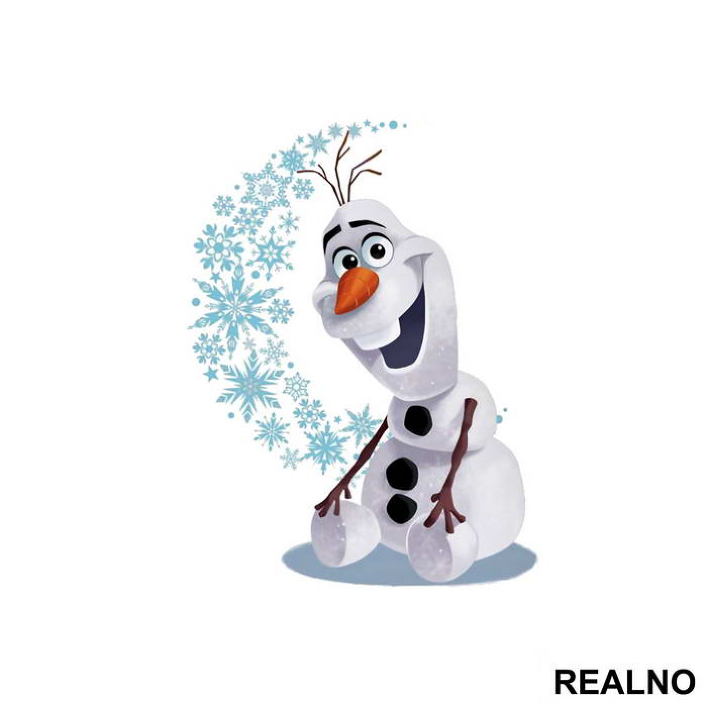 Olaf And The Moon Of Stars - Frozen - Nalepnica