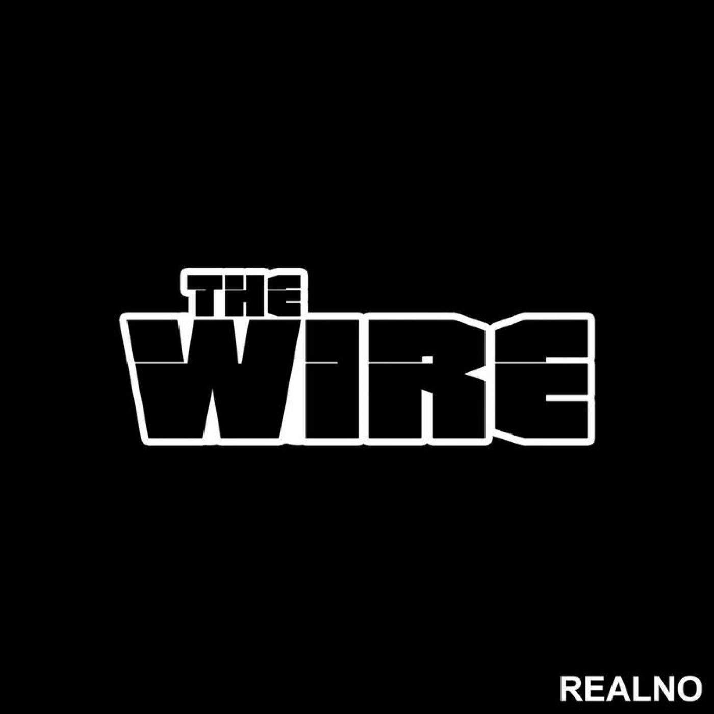 The Wire Logo - Nalepnica