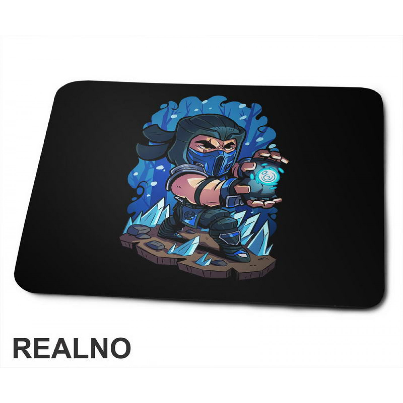 Chibi Sub Zero - Mortal Kombat - Podloga za miš