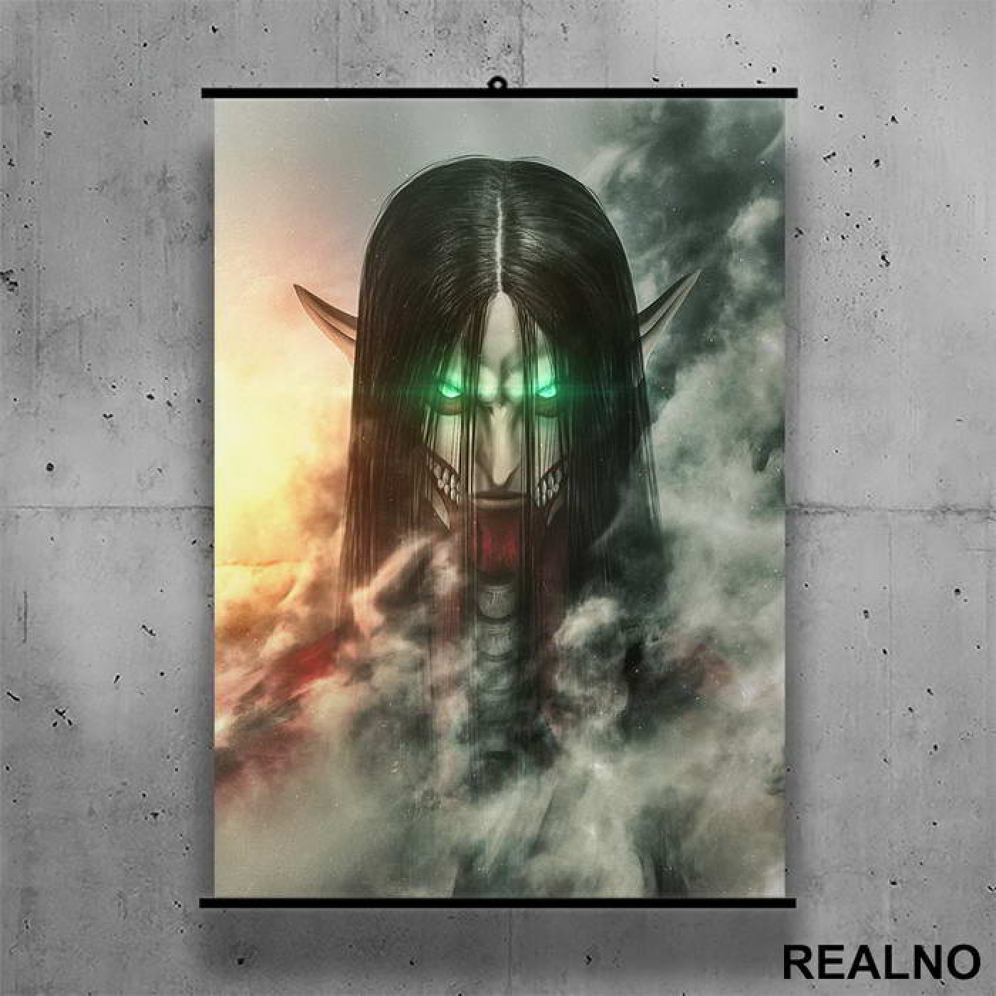 Eren Yeager - The Devil of Paradis - Attack On Titan - AOT - Poster sa ...